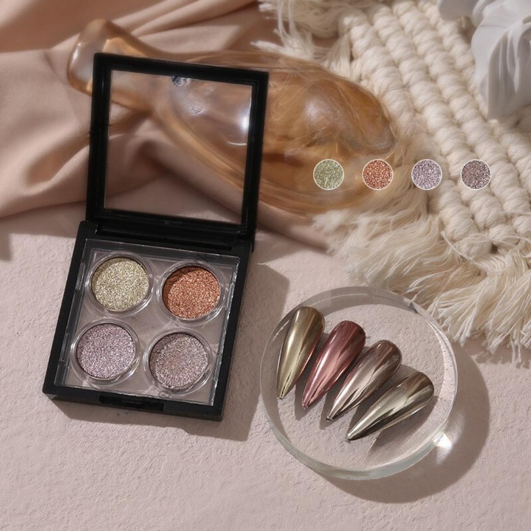 Gemini Chrome | Pressed Chrome Set 2 – Gemini Cosmetics