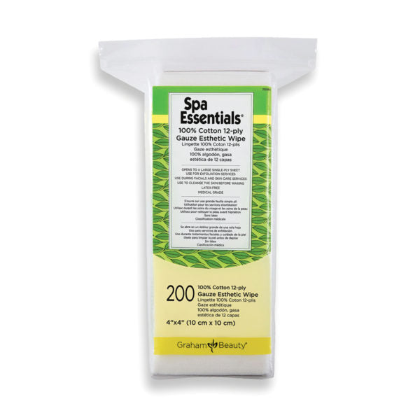 Graham Spa Essentials 4x4 Gauze Pads 200 ct – Gemini Cosmetics