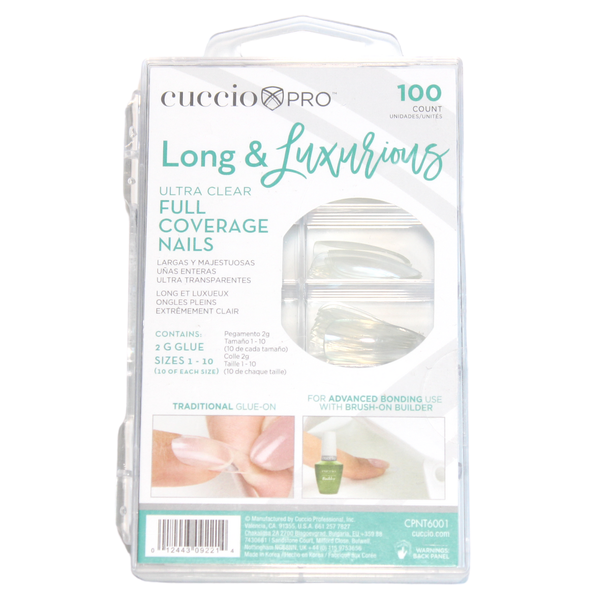 CuccioPro Tips | Full Coverage Tips - Long & Luxurious – Gemini Cosmetics